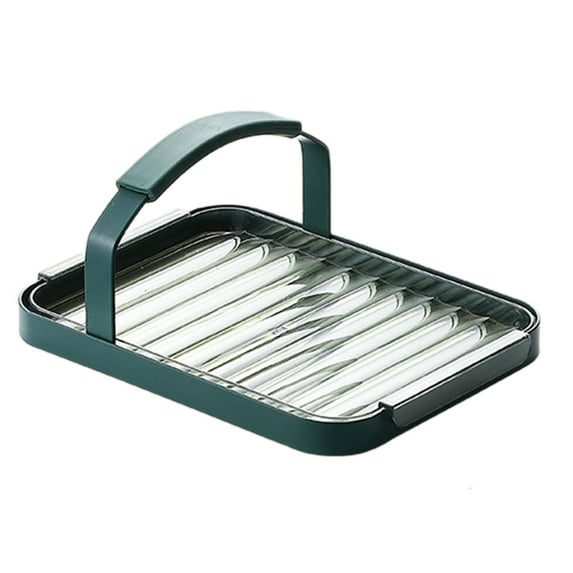 Necvior Spoon Rest and Pot Lid Holder Removable Drainage Tray Lid Rack ...