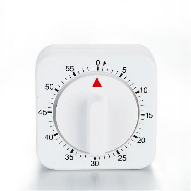 Necvior Square 60 Mechanical Kitchen Cooking Timer Countdown Alarm Food ...