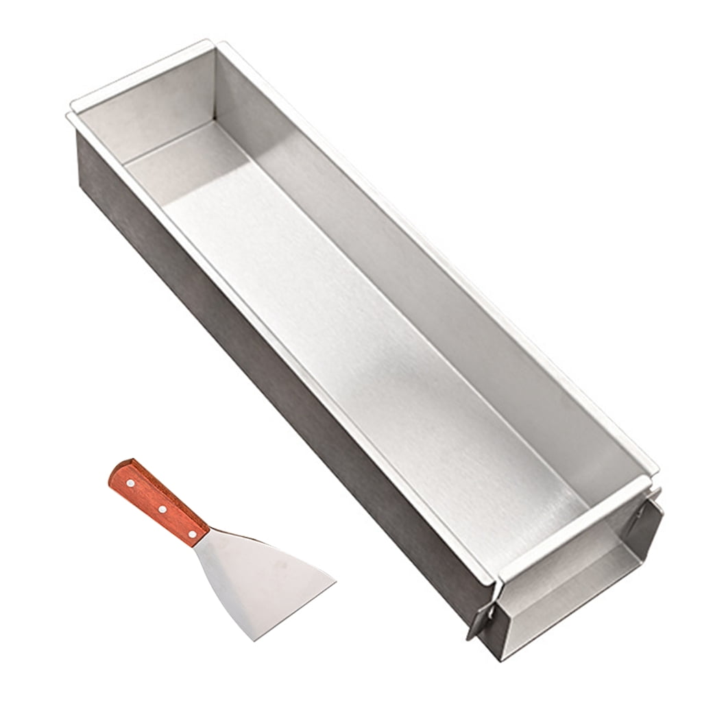 Necvior Stainless Steel Mousses Cake Mold Tiramisu Pans with Removable ...