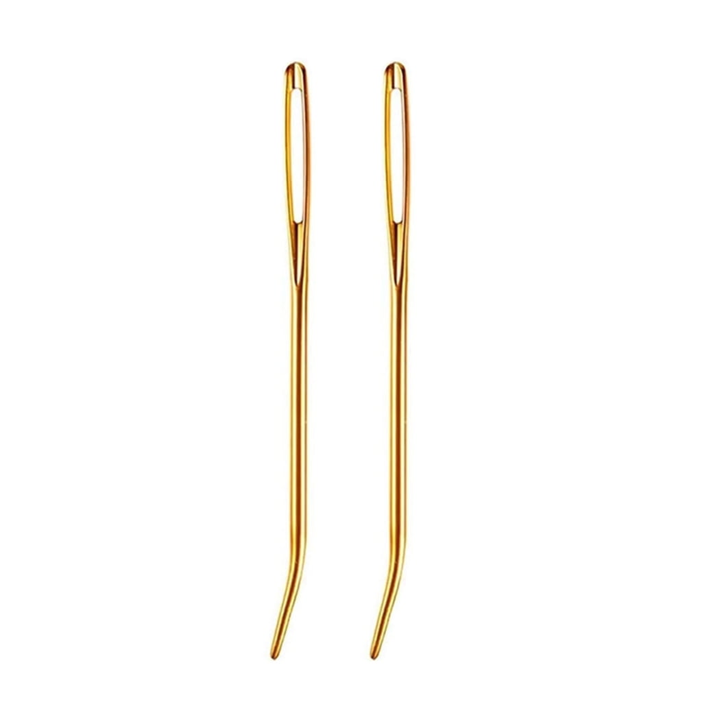 Necvior Stainless Steel Sewing Needle Weaving Needle Darning Needle ...