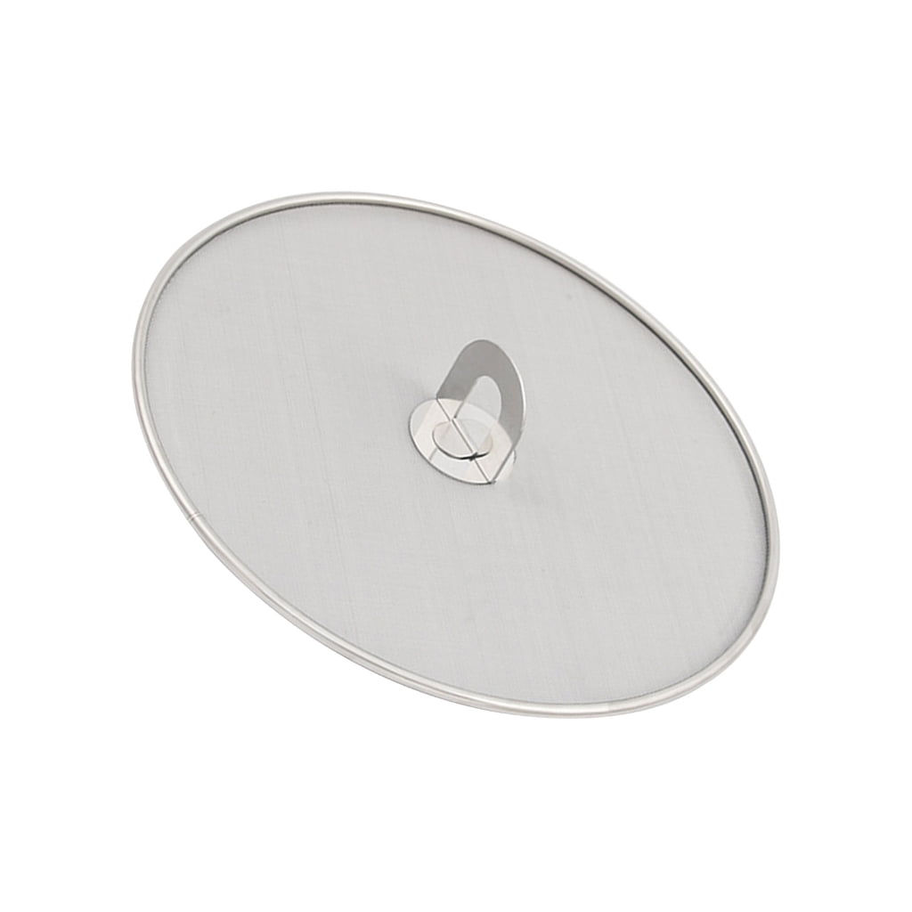 Necvior Stainless Steel Splashs Screen Frying Pans Mesh Guard Splashs ...