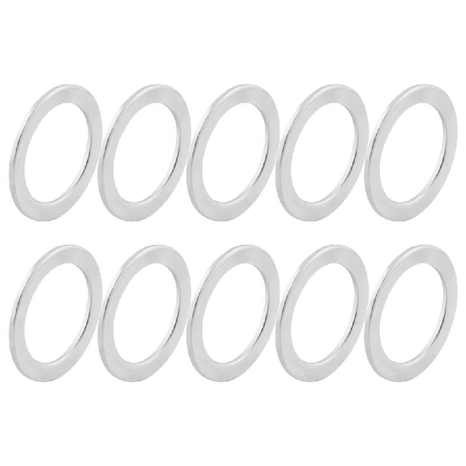 Necvior Steel Pedal Washers, Bicycles Pedal Gasket Pedals Pad for ...