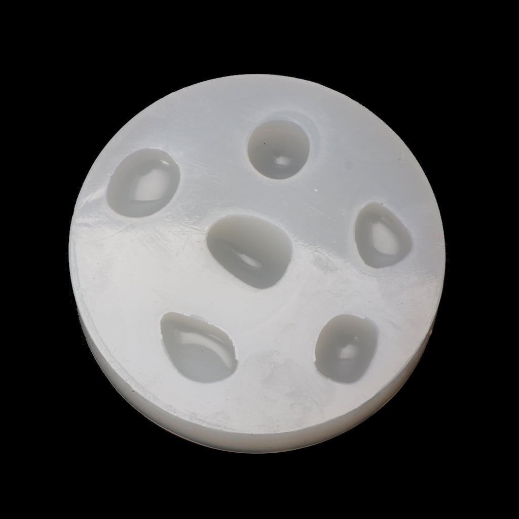 Necvior Stereo Pebbles Shape Silicone Mold Pebbles Shape Molds Casting ...