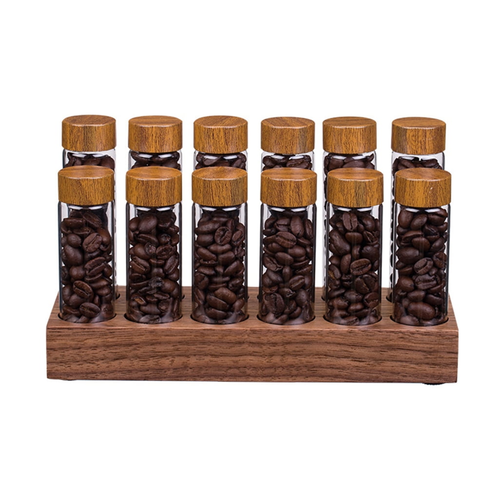 Necvior Storage Containers Barista Coffee Bean Storage Container Coffee ...