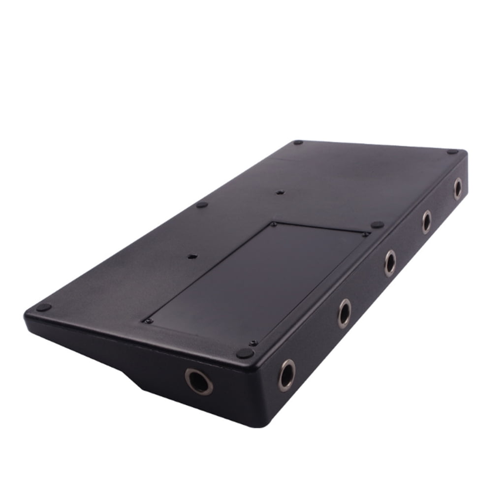 Necvior Sturdy Guitar Pedalboard Case Guitar Effects Pedal Board Guitar ...