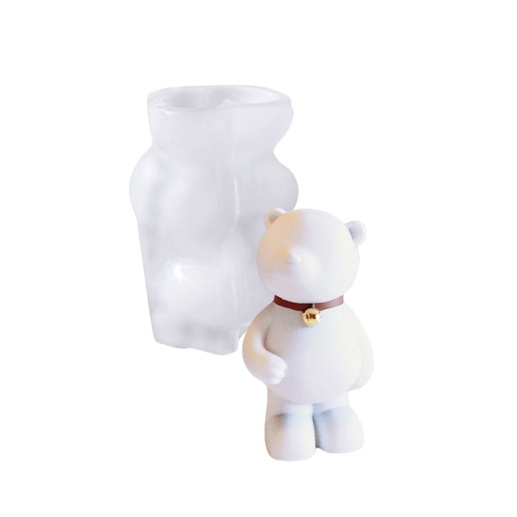Necvior Sturdy Silicone Mold Of Charm Bear Designs for Home and Office ...