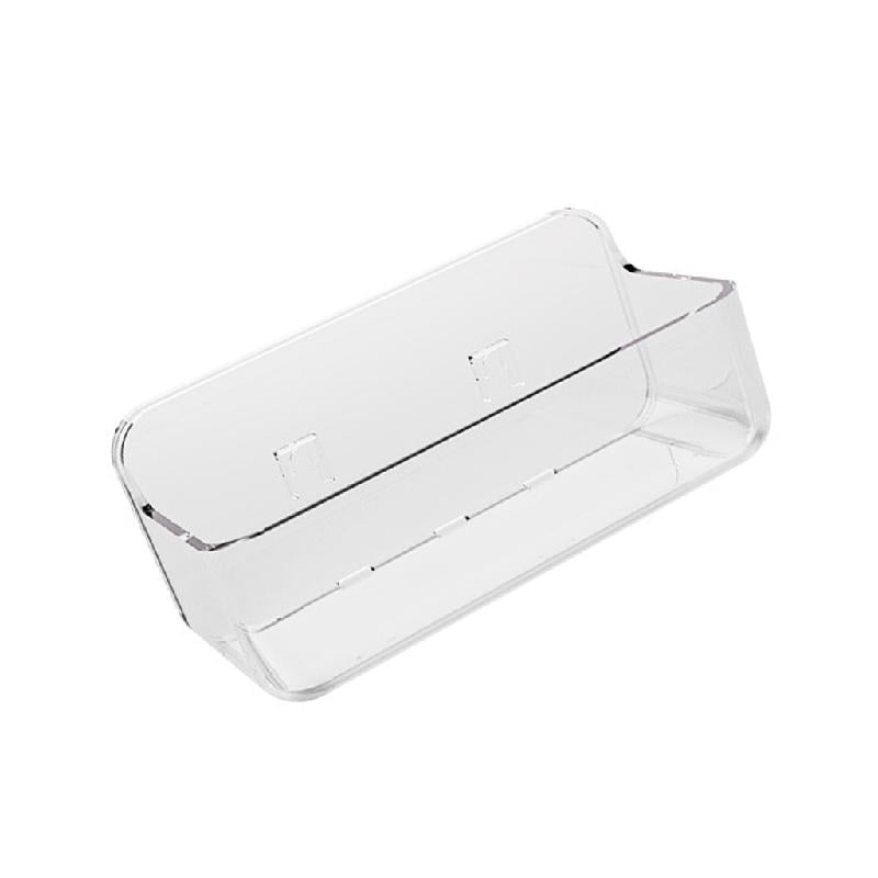 Necvior Sturdy Wall Mounted Storage Boxes Clear Adhesive Wall Mounted ...