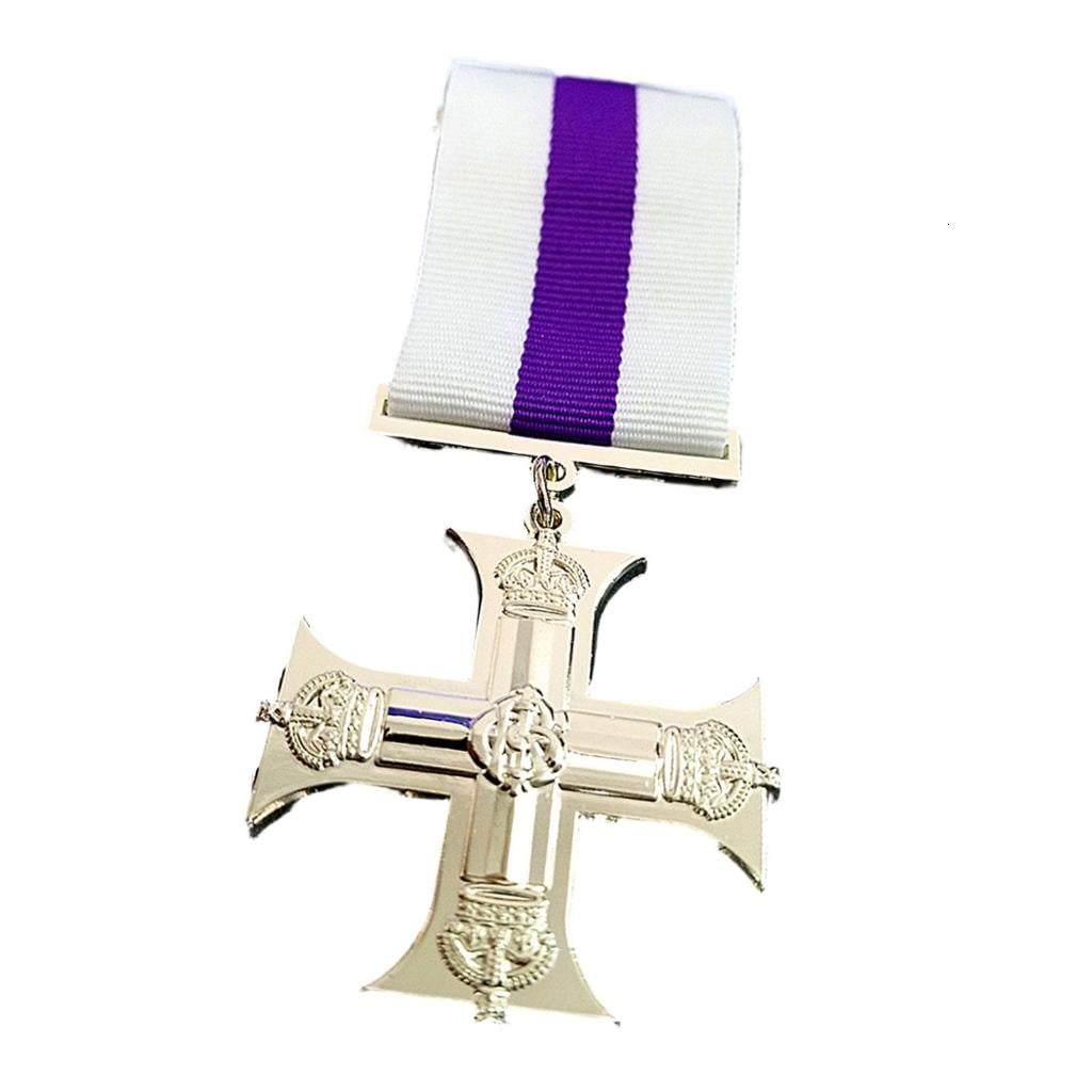 Necvior Stylish Crosses Medals Badge with Ribbon Pin for Everyday Use ...