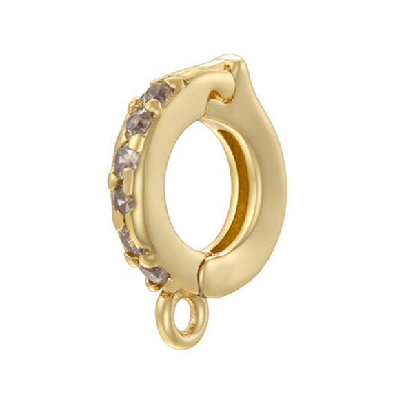 Necvior Stylish Cubic Push Clasp Connector for Necklace Bracelets ...