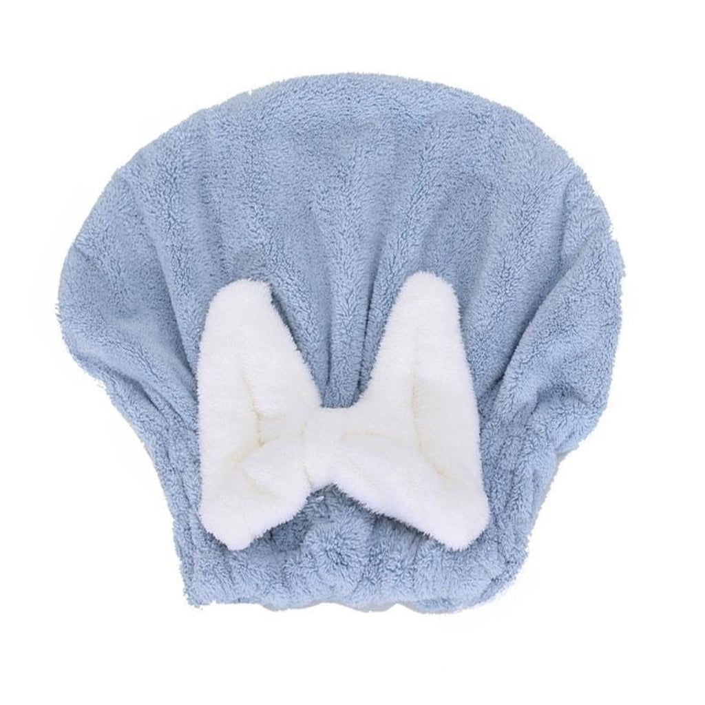Necvior Super Absorbent Microfiber Towel with Bow Knot Fast Drying Hair ...