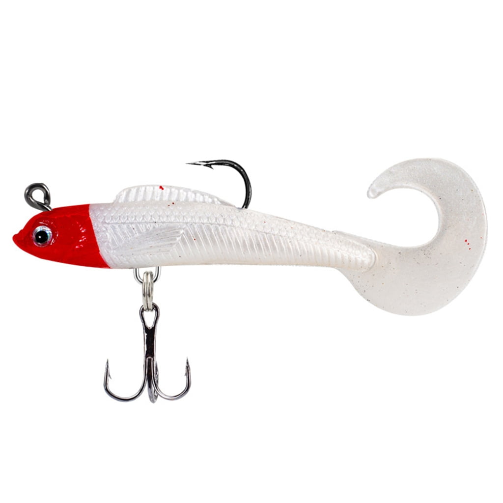 Necvior Swim tails Fishing Lures Jig Wobblers Artificial Plastic Baits ...