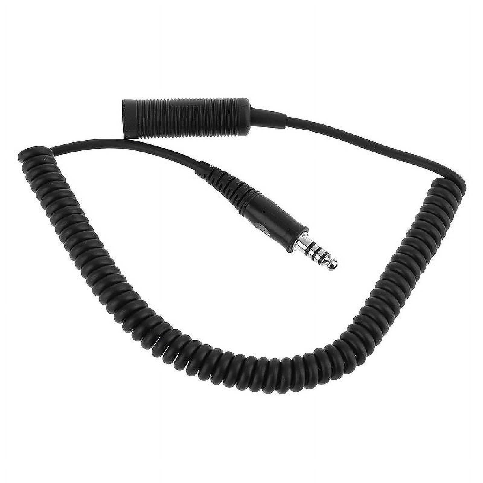 Necvior Tactical Headset Adapter Helicopter Military Headphone ...
