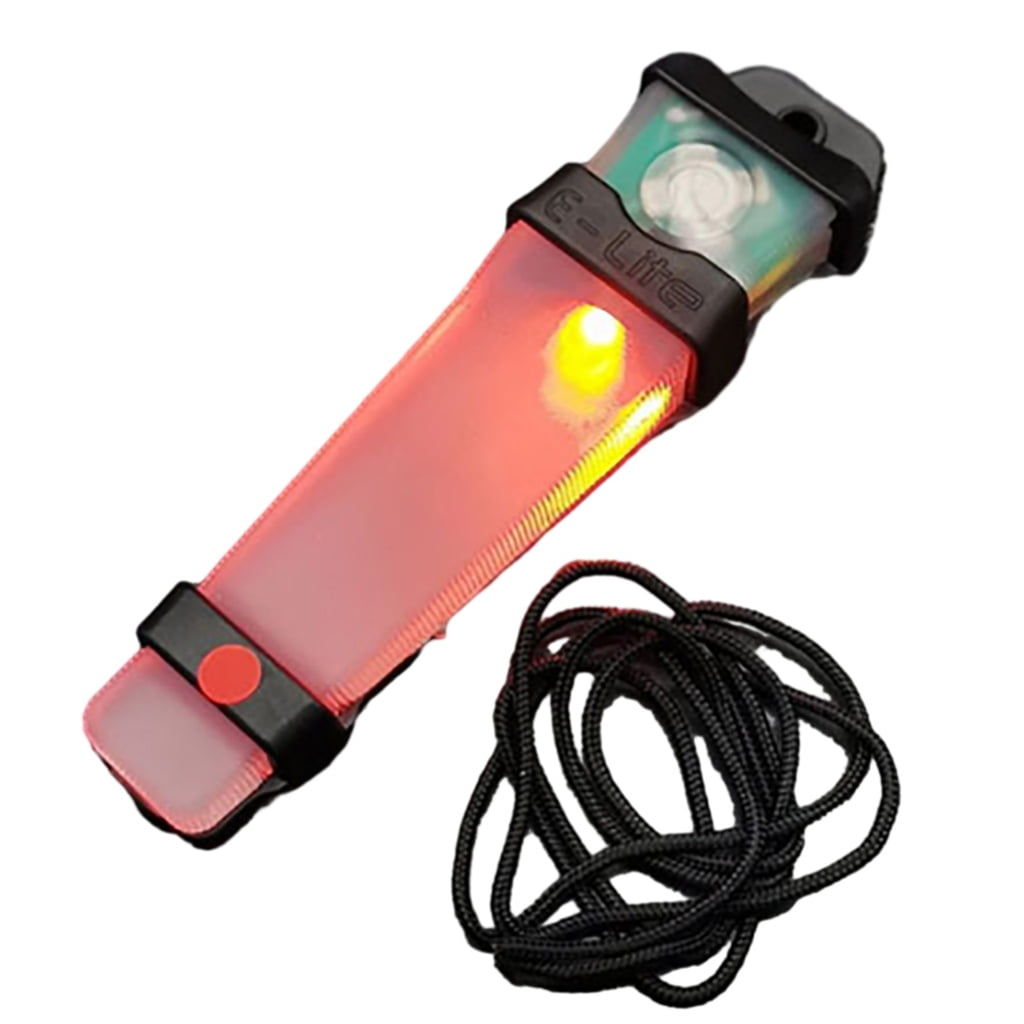 Necvior Tacticals Helmet Safety Flashing Light Outdoor Hunting Survival ...