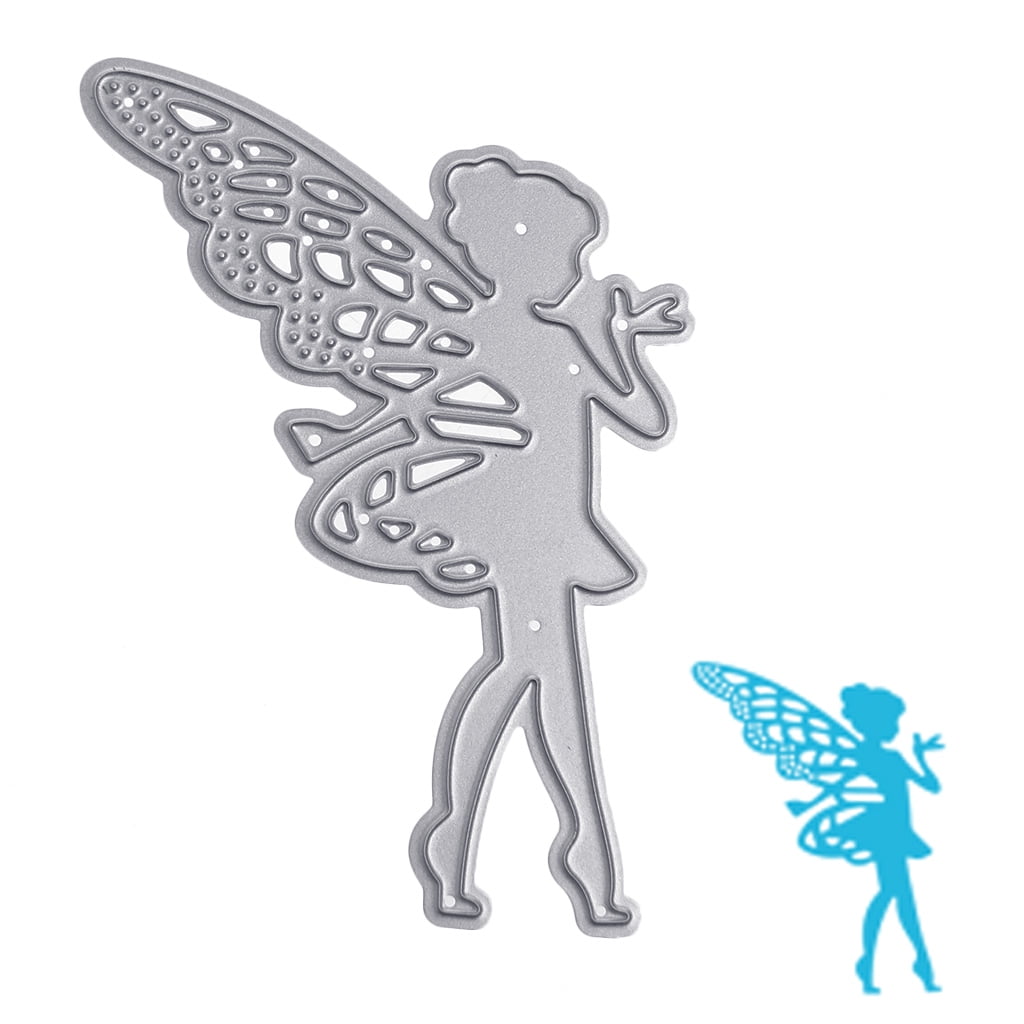 Necvior Tango Angel Cutting Dies Stencils Scrapbook Album Embossing ...