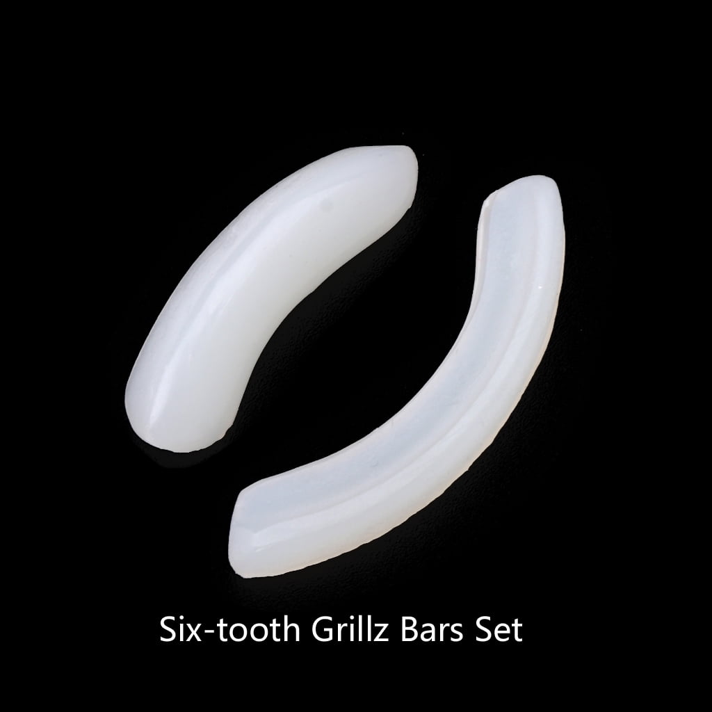 Necvior Teeth Cap Replacement Silicone for Grillz Molding Fixing Bars ...
