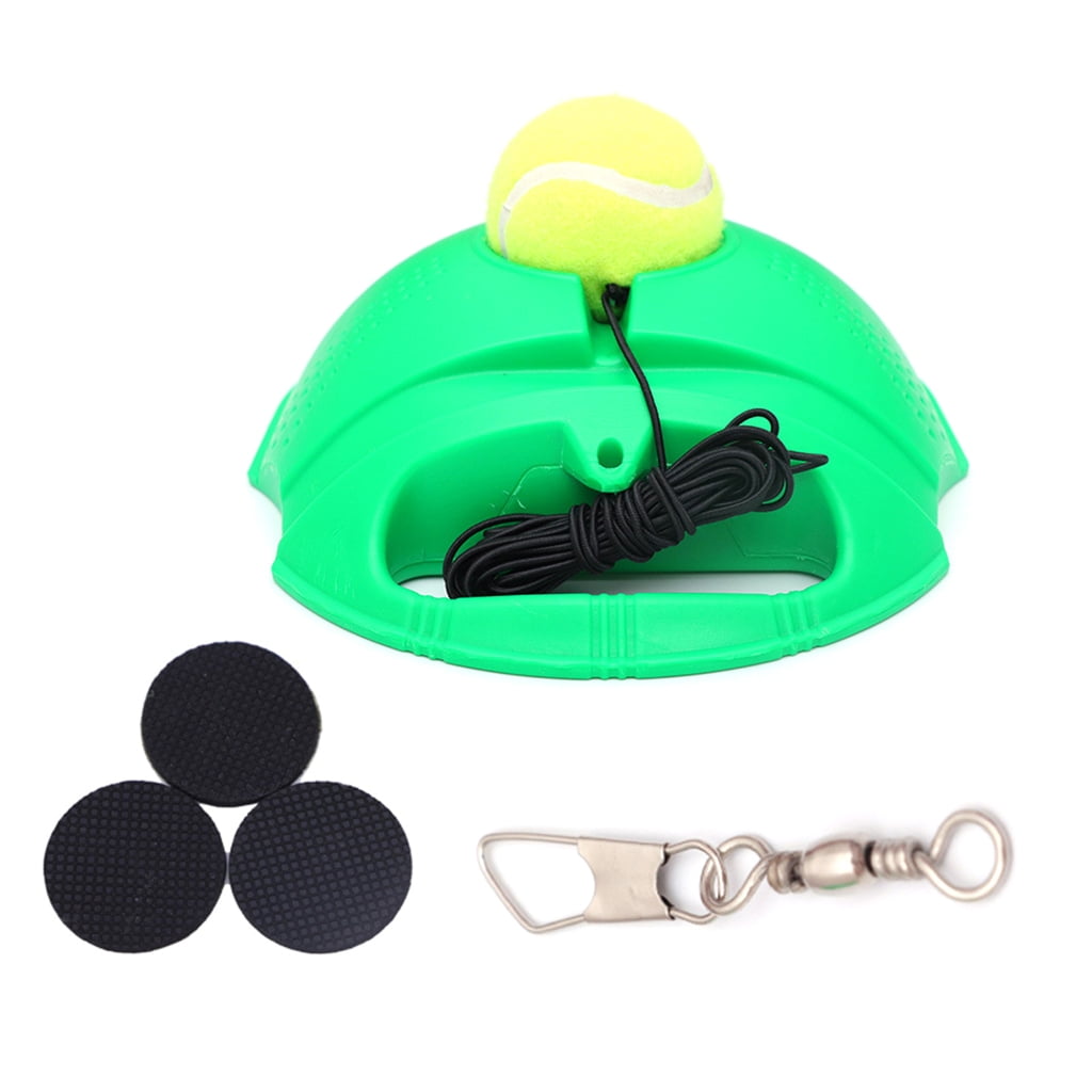 Necvior Tennis Practice Rebounder Trainer Set with String Solos Tennis ...