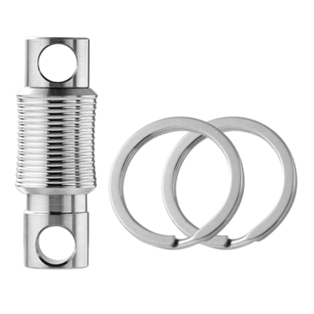 Necvior Titanium Quick Release Swivel Keychain Mini Rotating Rings ...