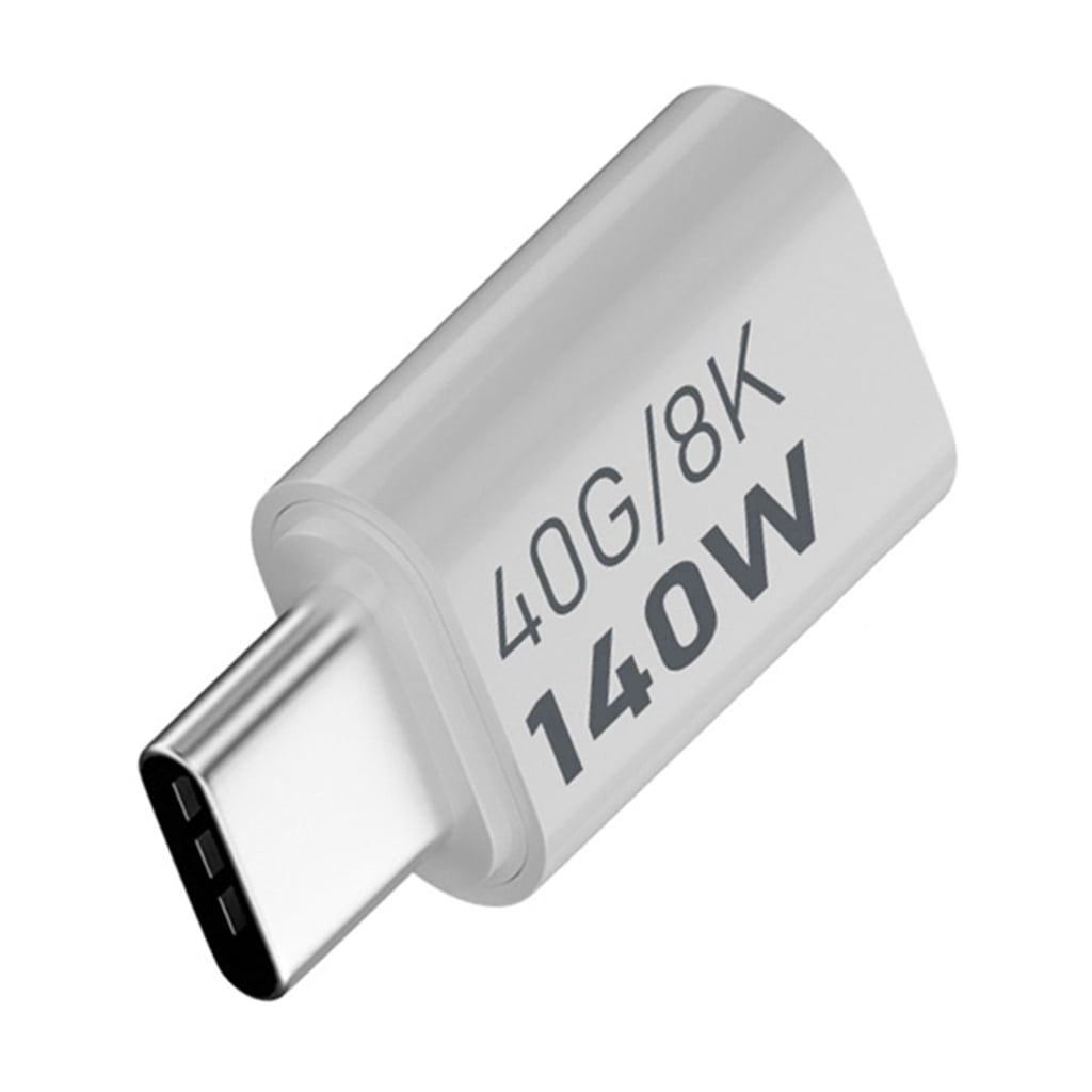 Necvior Type C Adapter UsbC Converter Extender Aluminum Alloy 140W 40G ...