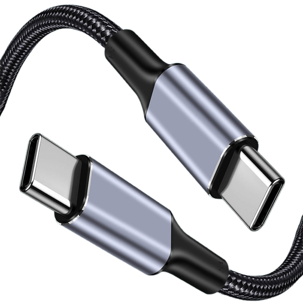 Necvior Type-C Fast Charging USB C to C Cord 90Degree PD100W Cord Fast ...