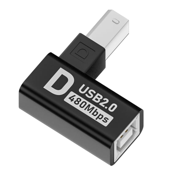 Necvior USB 2.0 Male To Female Adapter For Fast Data Transfer With ...