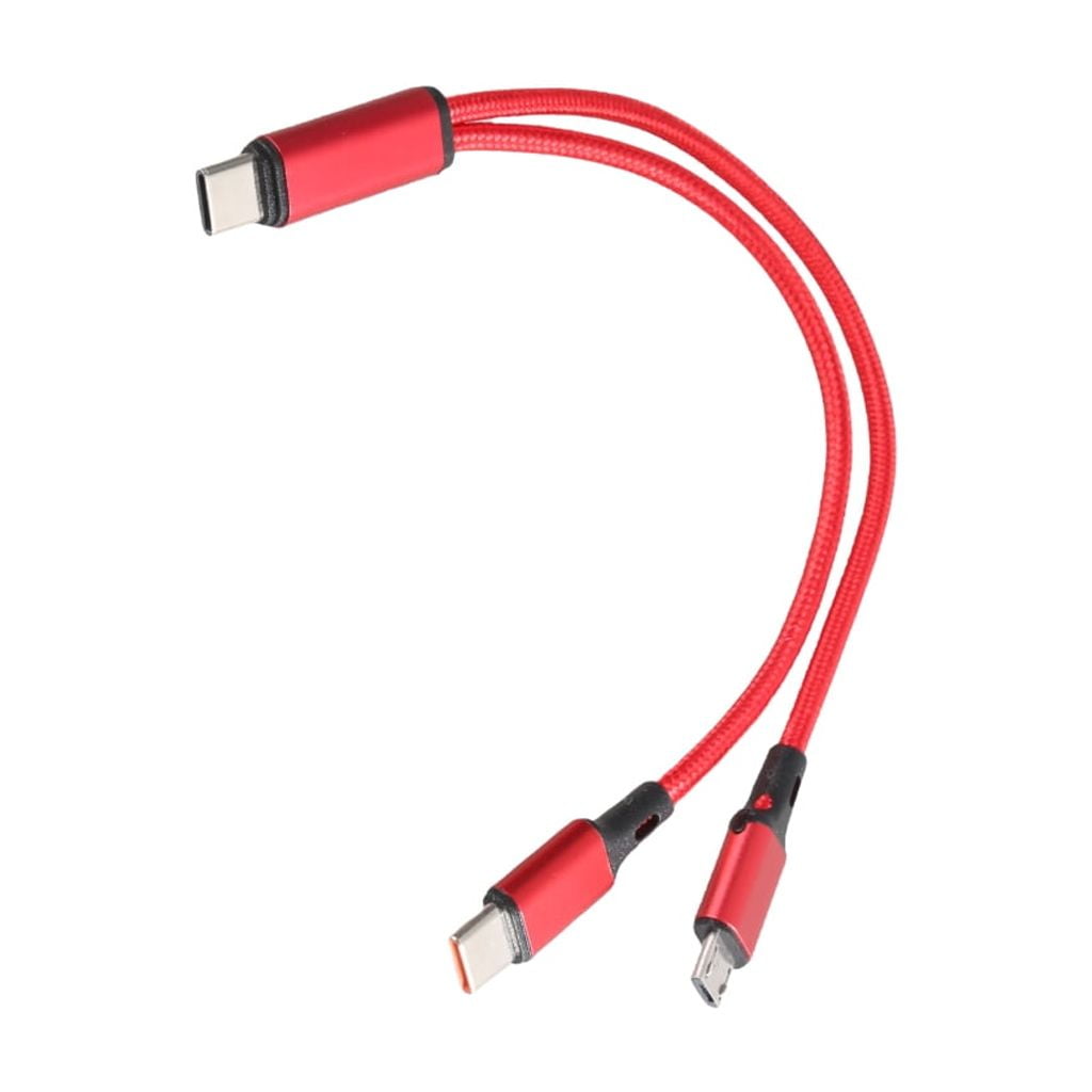 Necvior USB C Charging Cord Wire Nylon Braided Type C to USB 5Pin ...