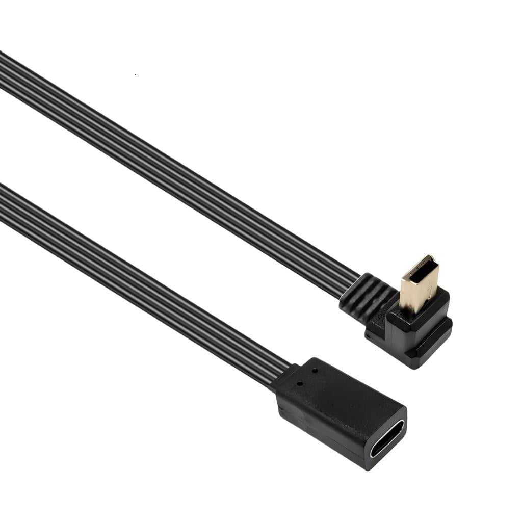 Necvior USB C Female to Mini USB Male Cable Support 7.5W Charging ...