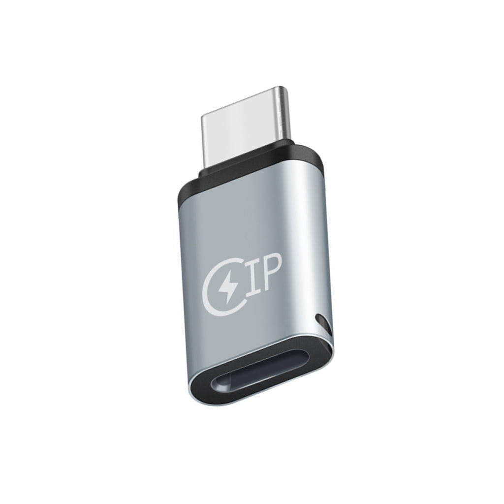 Necvior USB C Male to Flashing Female Adapter Type C Charger Connector ...