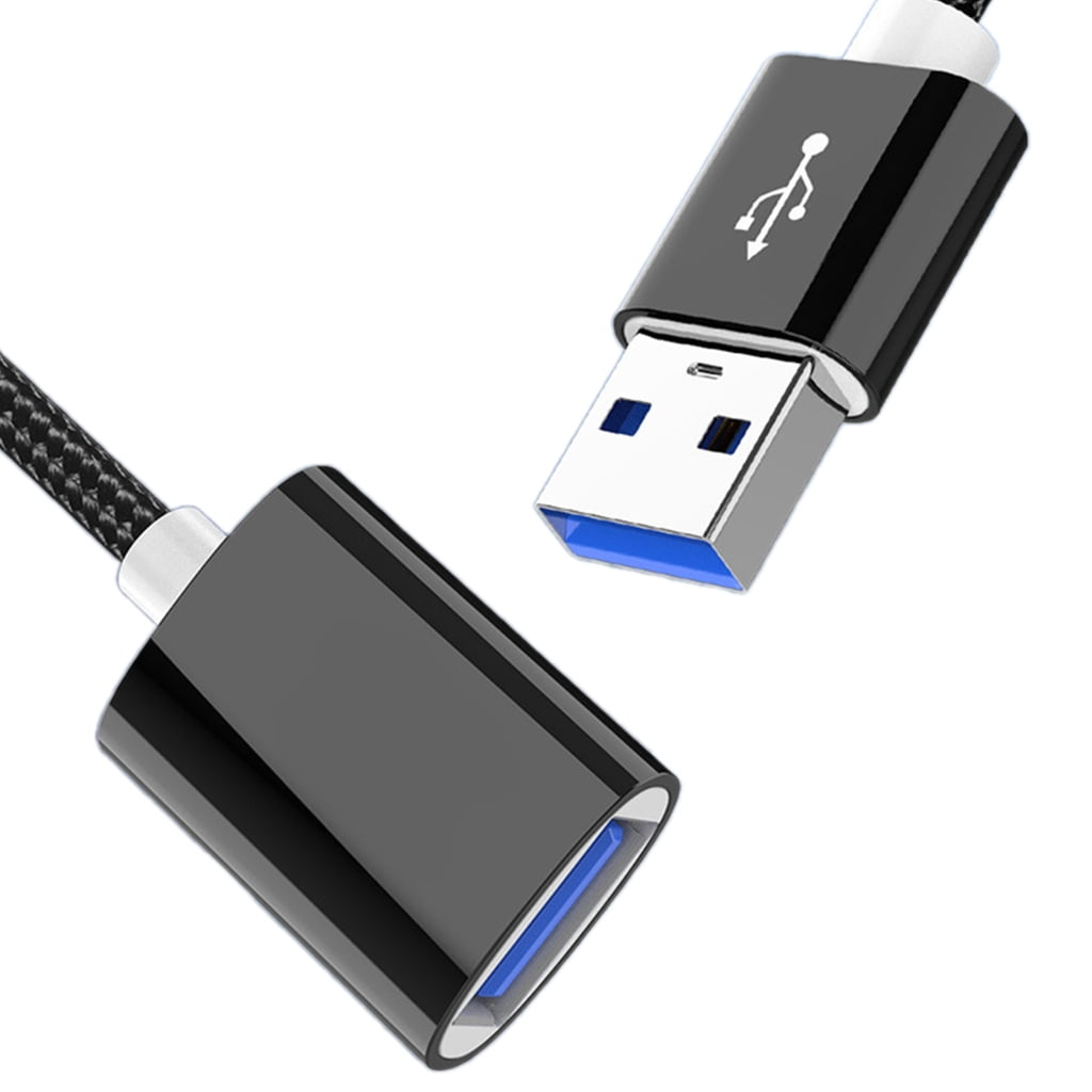 Necvior USB Extender Cable Cord USB Extension Cable 410Mbps Data Sync Transfer Cable USB Male to ...