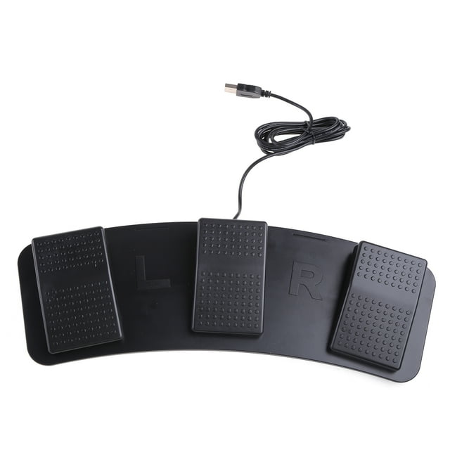 Necvior USB Foot Pedal Control Switch Keyboard Mouse For Computer PC ...