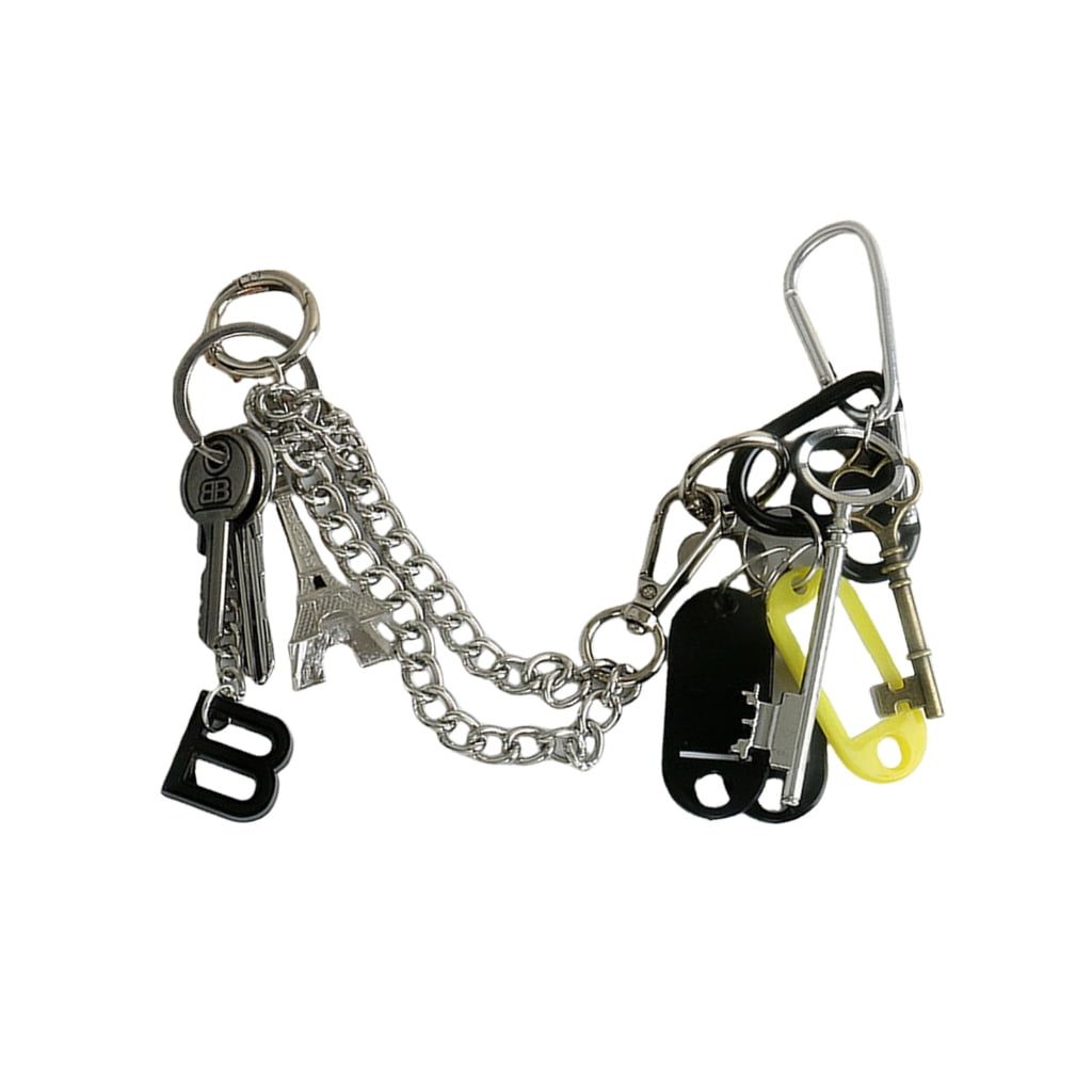 Necvior Unique Graffiti Alphabets Soft Key Rings Vintage Inspired ...