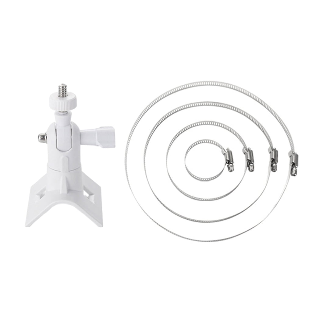 Necvior Universal Wall Mounting Bracket with Loop Stainless Steel Poles ...