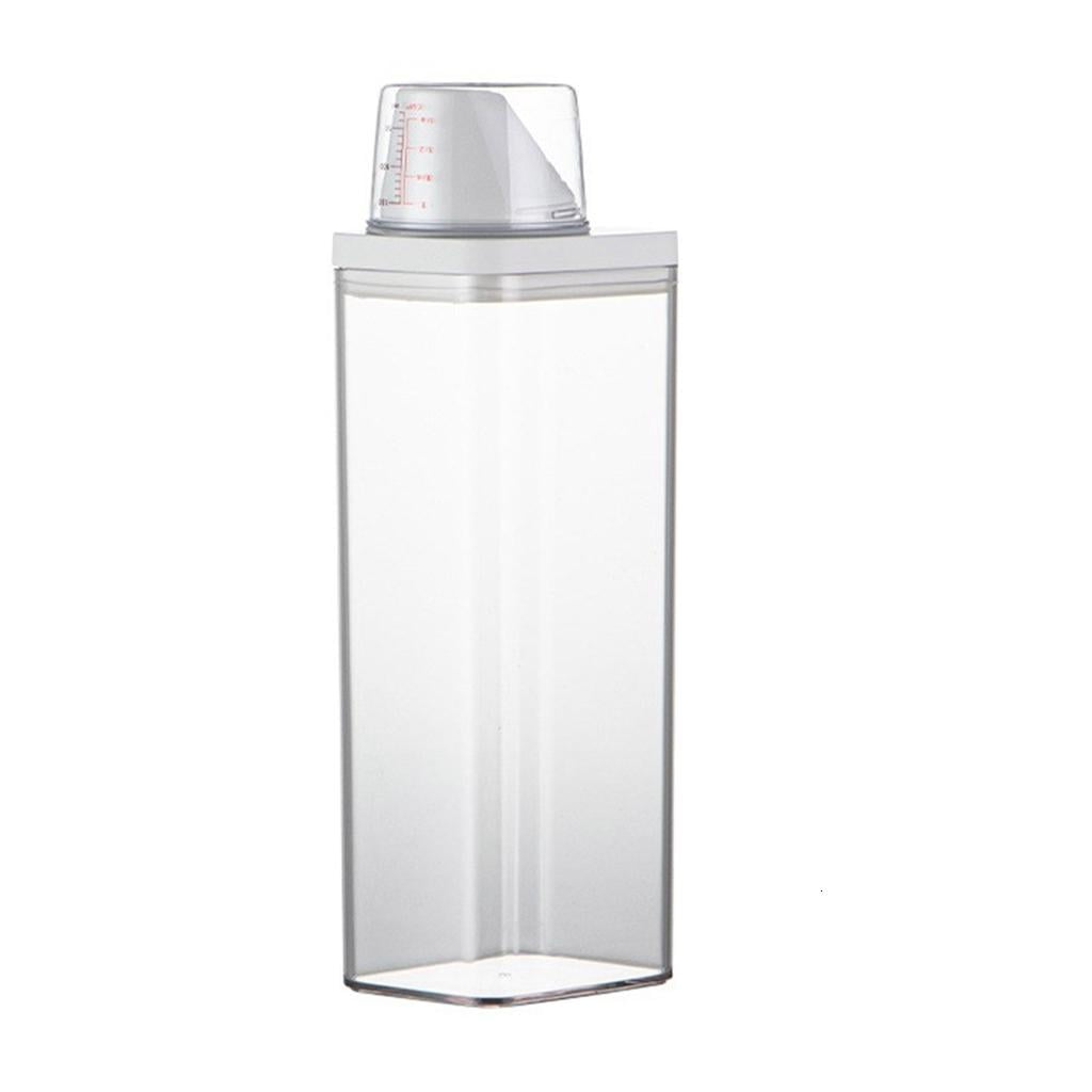 Necvior User Friendly Washing Powder Storage Bucket Laundry Detergent ...