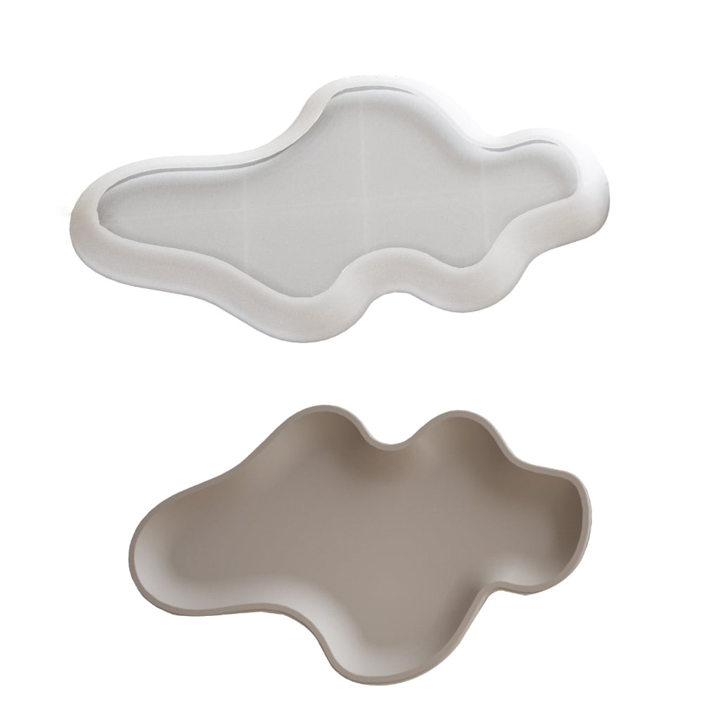 Necvior Versatile Oval Tray Silicone Molds for Creative Resin and ...