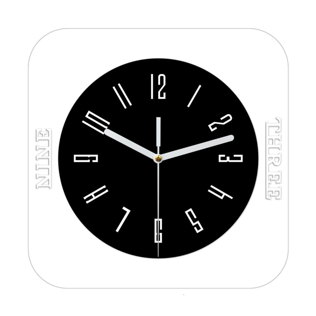 Necvior Wall Clock Silents None Ticking Wall Clock Battery Operated ...