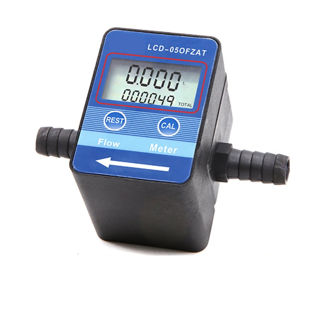 Necvior Water Oil Flow Meter Hall Effect Sensors Flow Measuring ...