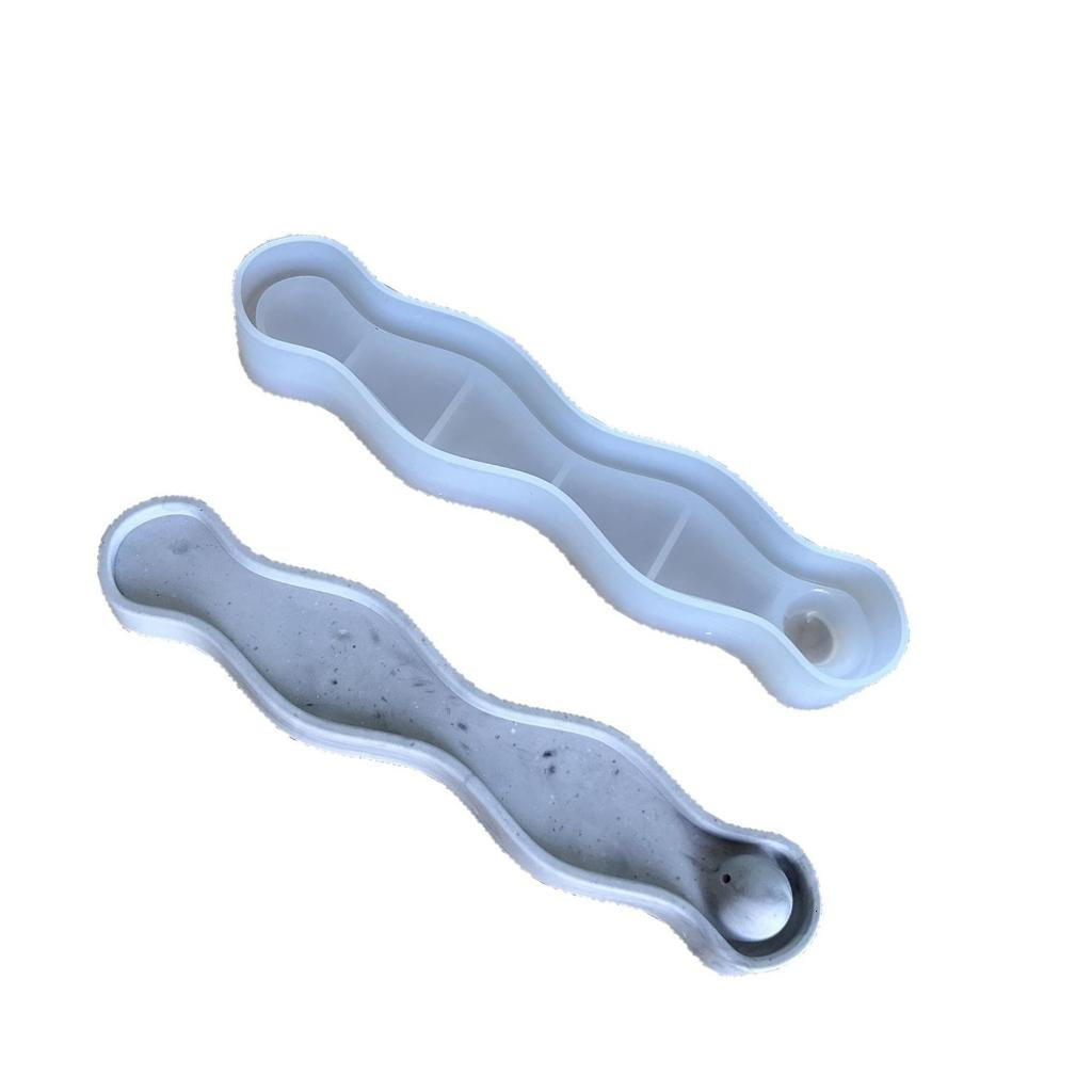 Necvior Waving Silicone Scented Stick Holder Molds for Scented ...
