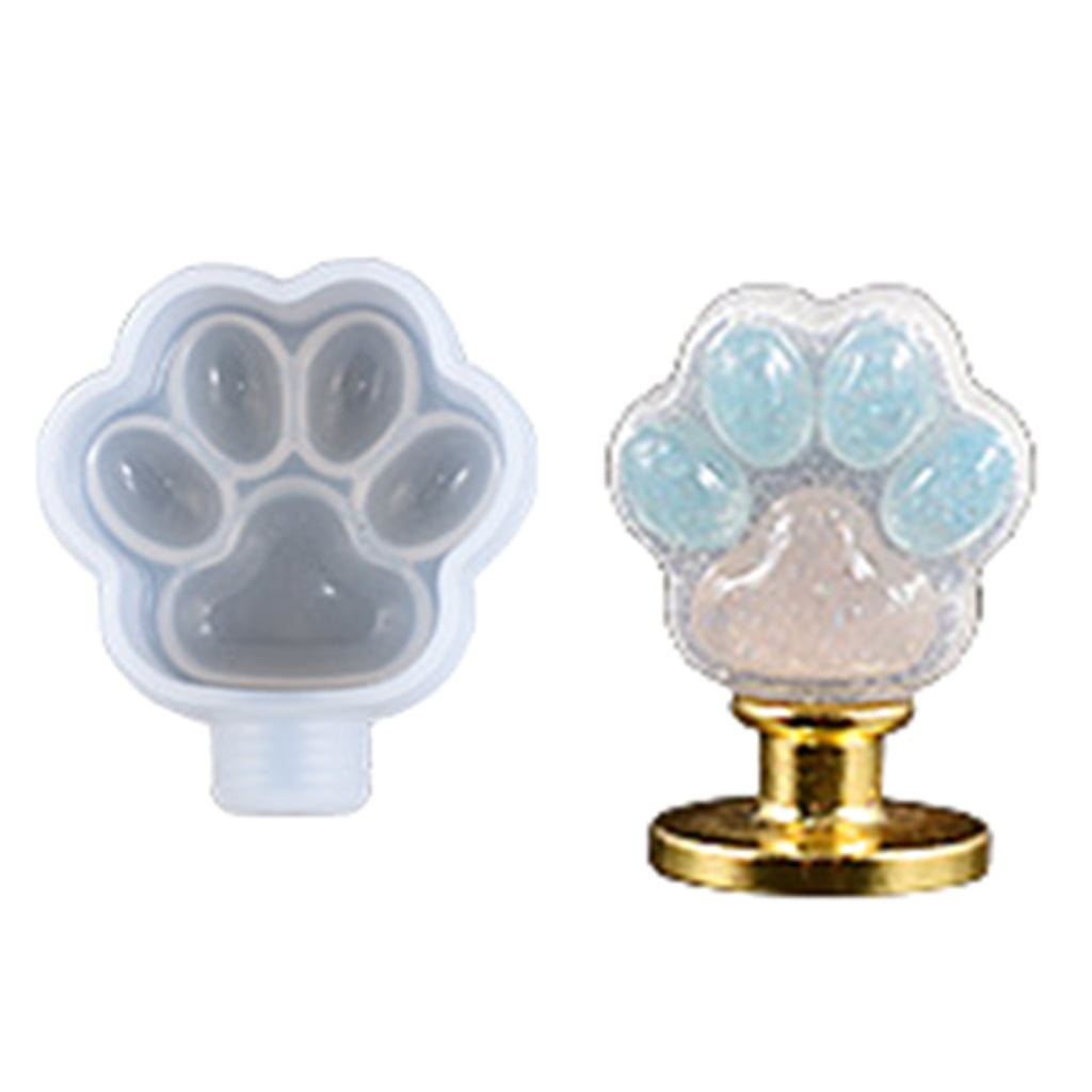 Necvior Wax Stamp Handle Resin Mold Crystal Epoxy Mold for Home Decor ...
