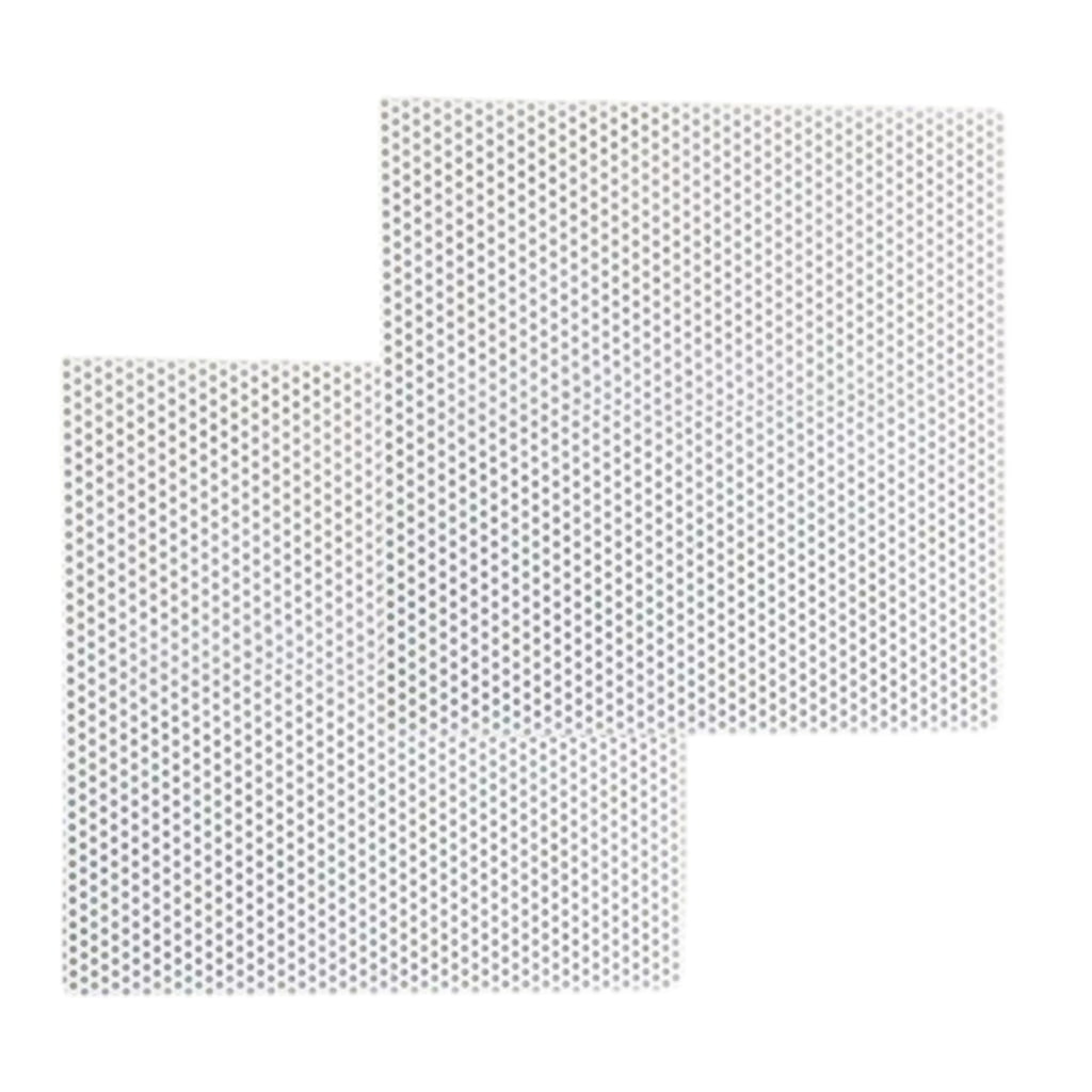 Necvior White PVC Computer Fan Filter Grills Case for Electrical ...