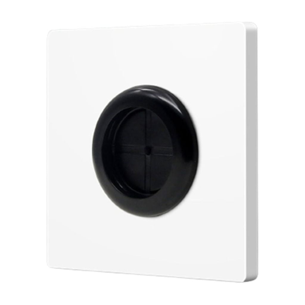 Necvior White-Wall Plate Cable Tidy-Wall Outlet with Adhesive Pad ...