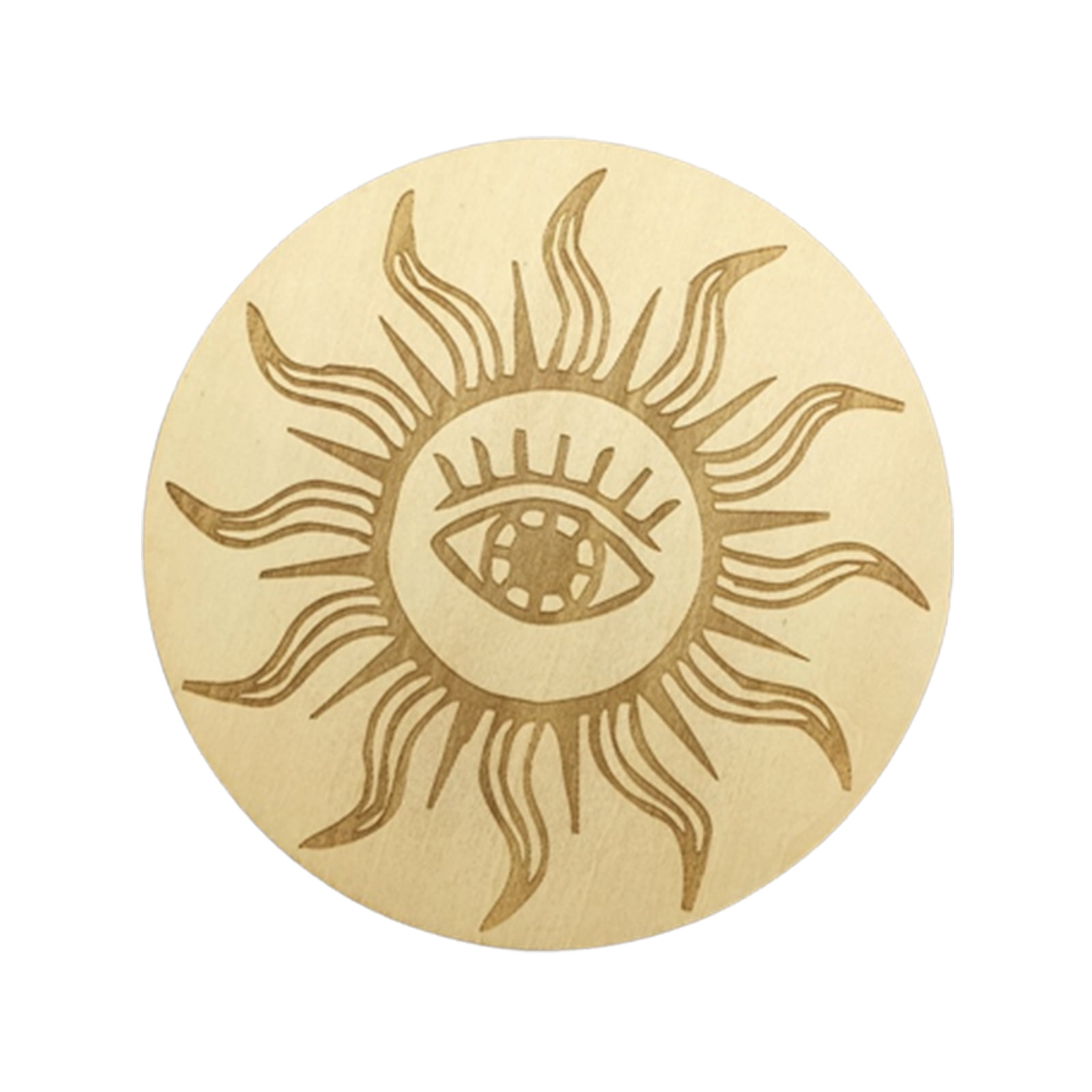 Necvior Wooden Board Divination Pendulum for Sun Moon Energy Carve ...