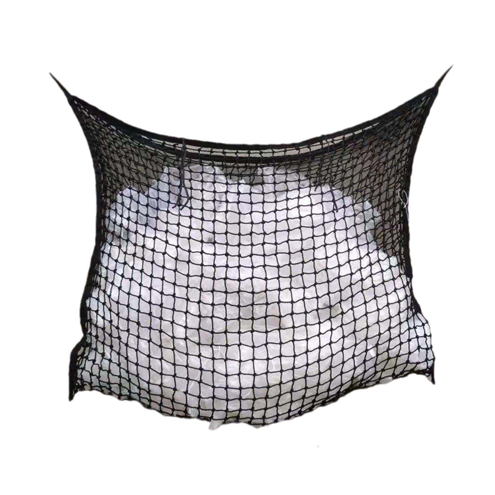 Necvior for Hay Storage Bags with Grid Design Slow Feeder for Horse ...