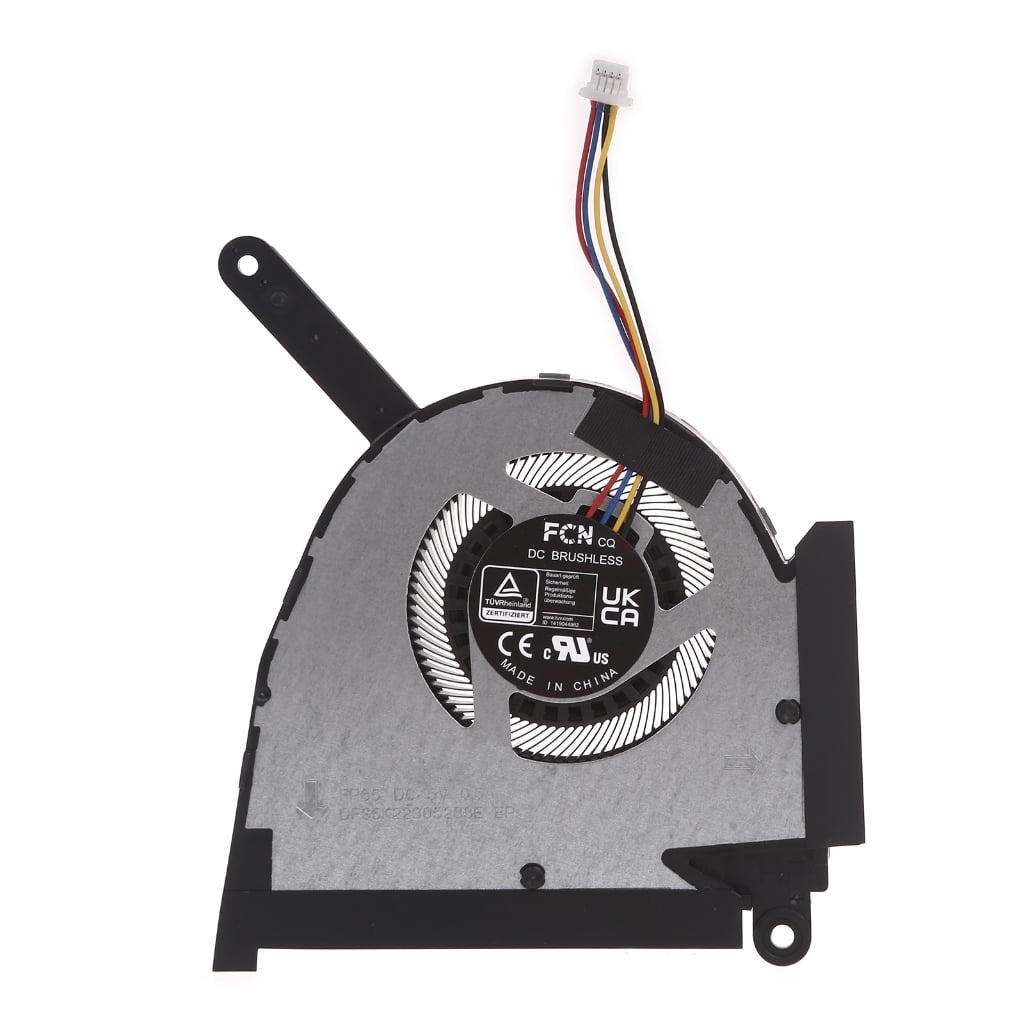 Necvior for TUF Dash F15 FX517 FX517Z Laptop CPU Cooling Fan 5V 4pin ...