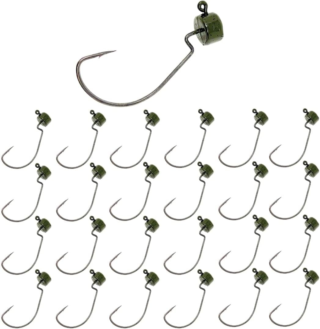 Ned Rig Jig Heads - Mushroom Jig Head Shroom jigs, Bass Fishing Lures ...