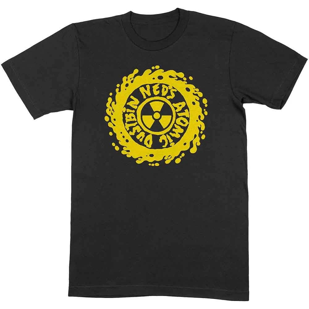 Ned'S Atomic Dustbin Yellow Classic Logo Official Mens Shirt - Walmart.com