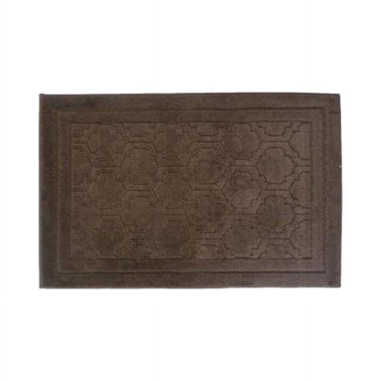 Nedia Home 27172 24 x 36 in. Raina Accent Rug, Chocolate - Walmart.com