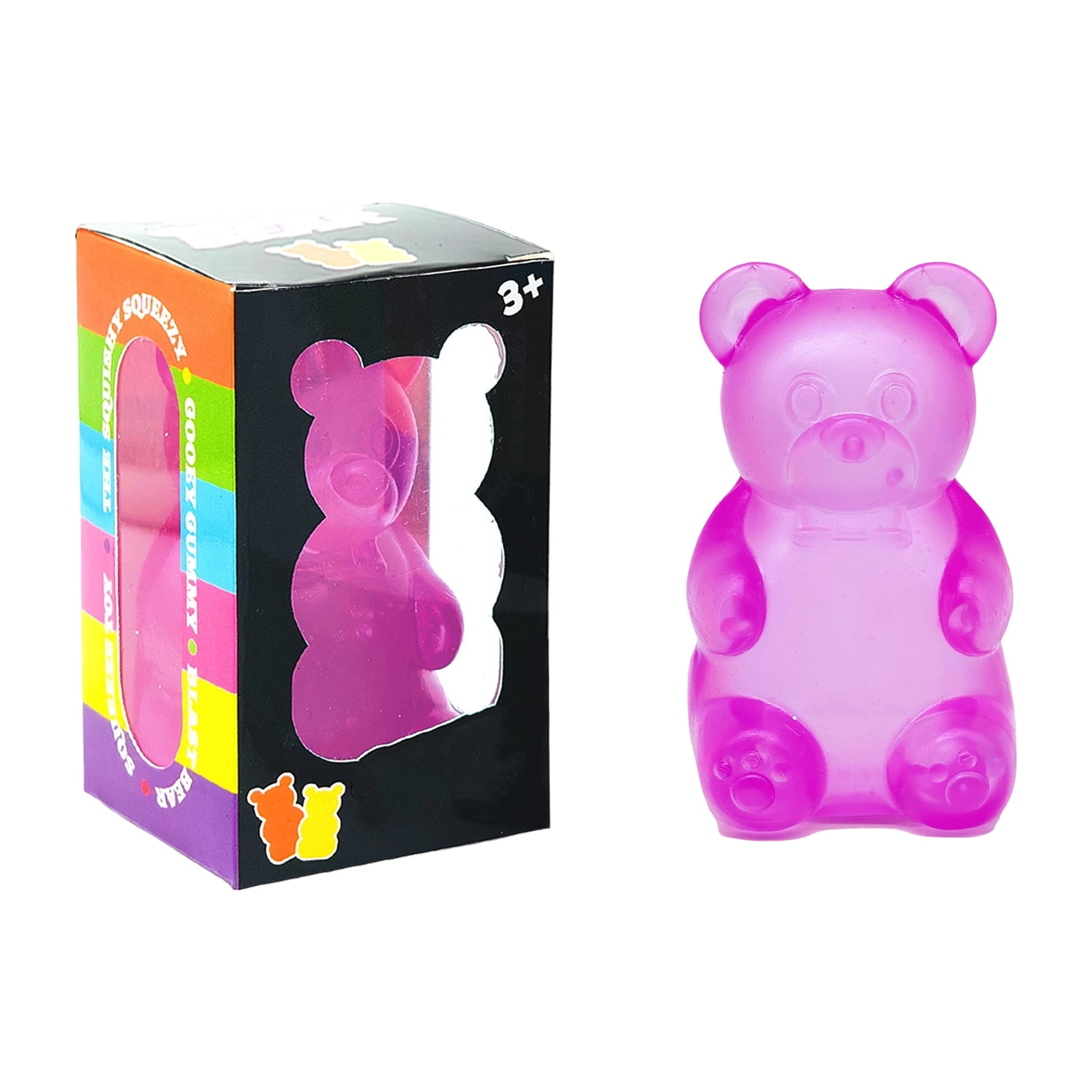 Nee D0h Gummy Bear Squishy Stress Toy, Bear Stress Ball Relief Toy - 3. ...
