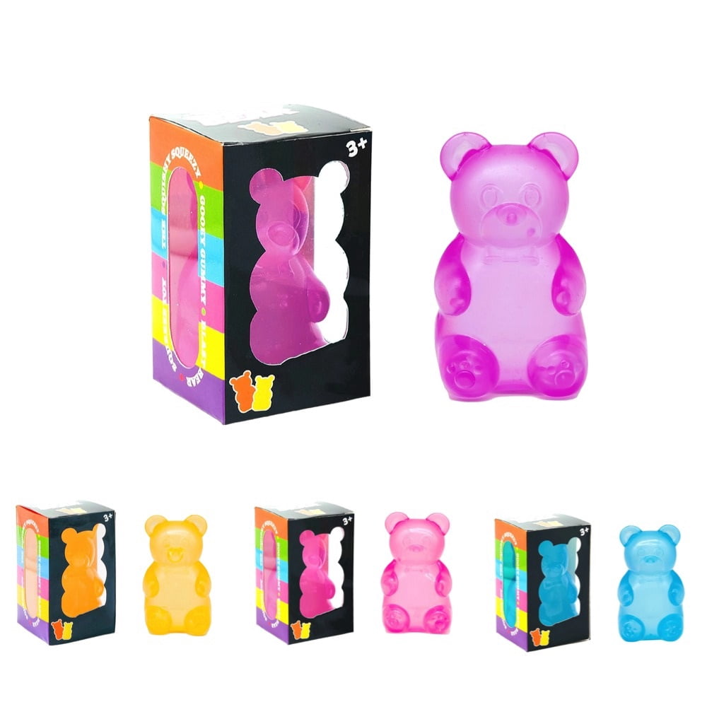Nee D0h Gummy Bear Squishy Stress Toy - Sugar Filled Squishy Toys for ...