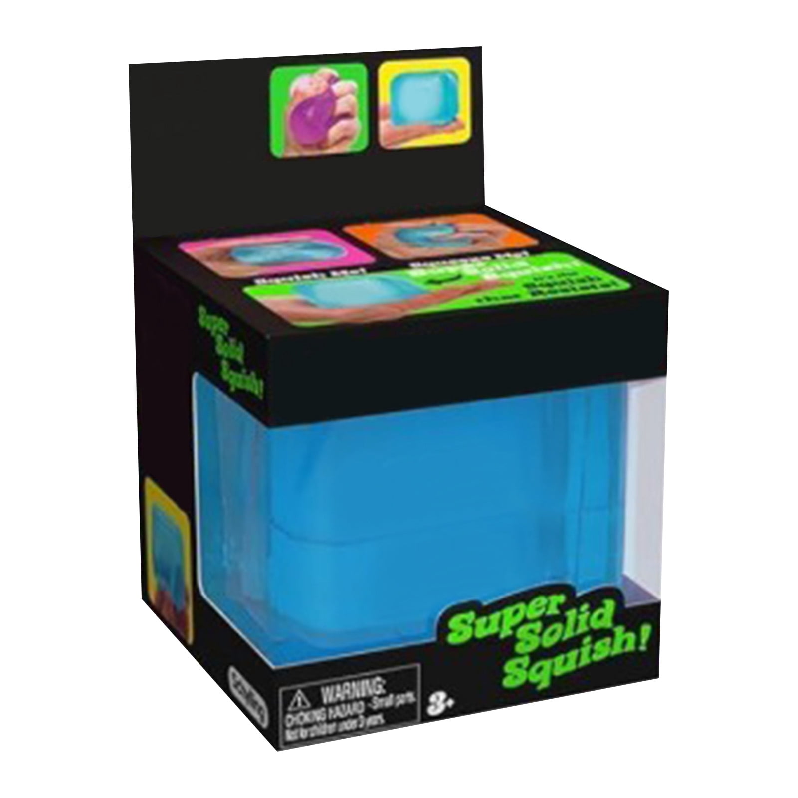 Nee D0h Nice Cube Squish Toy, Ages 3+ (Blue), - 2.25" Cube, Super Solid ...