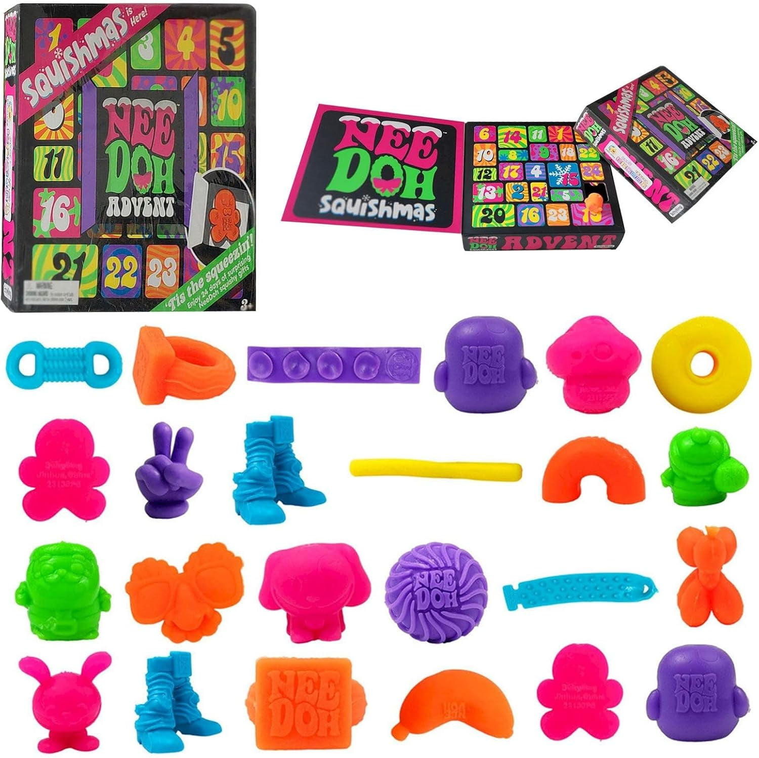 Nee Doh Advent Calendar 2024, Nee doh advent calendar, Christmas ...