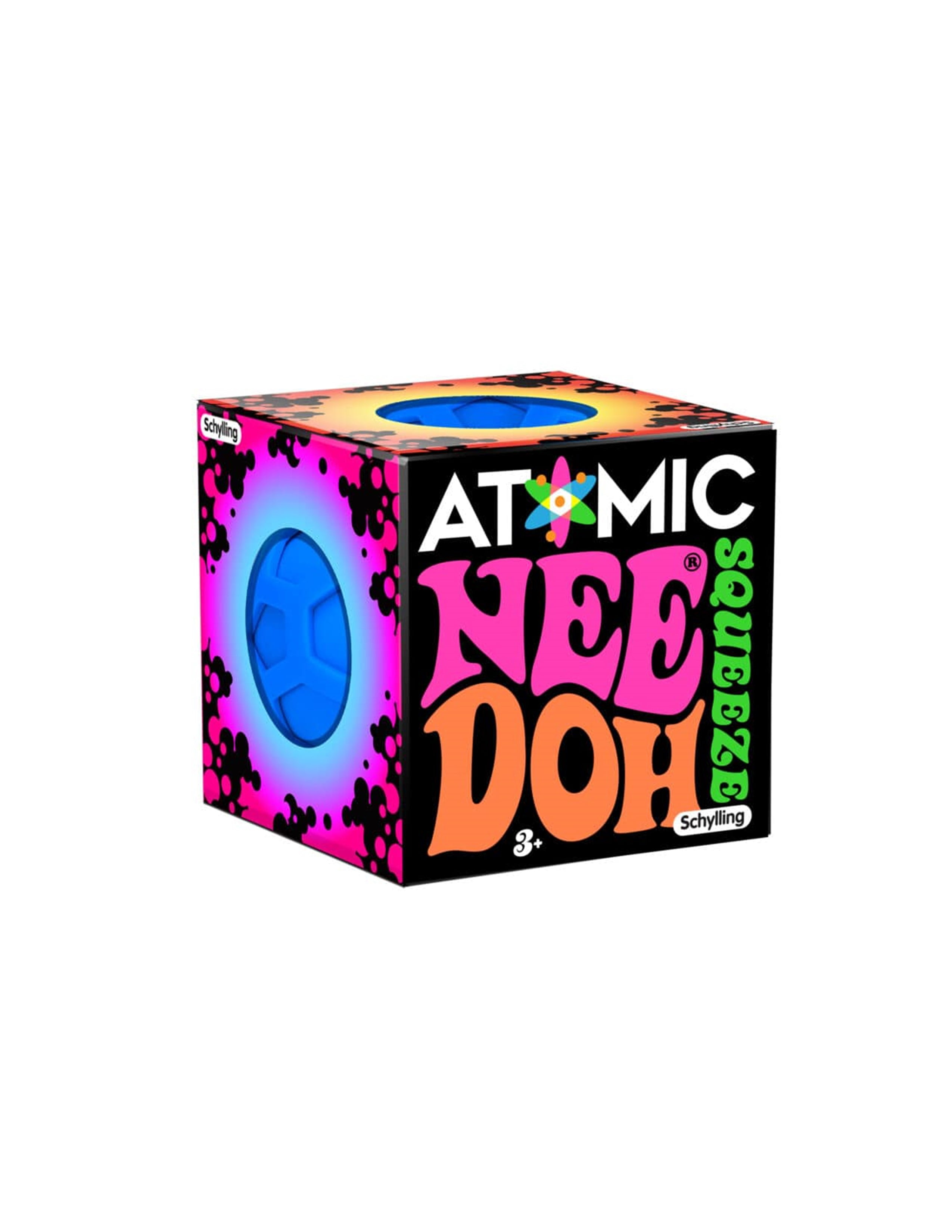 Nee Doh Atomic Groovy Stretchy Squeeze Ball, Fidget Toy, Multiple ...